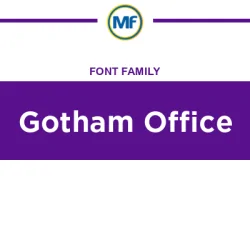 Gotham Office Bold: Free Font Download | MaisFontes