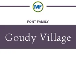 Goudy Village SC OsF Italic: Free Font Download | MaisFontes