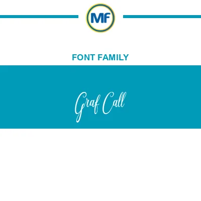 Graf Call Font Family: Download Free | MaisFontes