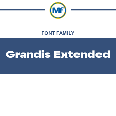 Grandis Extended Font Family: Free Download | MaisFontes
