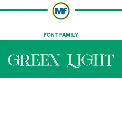 Green Light Font Family: Download Free | MaisFontes