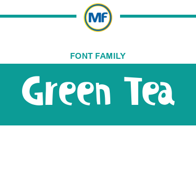 Green Tea Font Family: Download Free | MaisFontes
