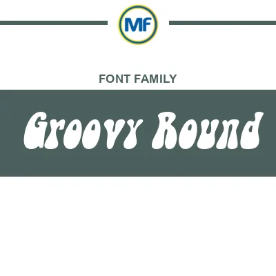 Groovy Round Font Family: Download Free | MaisFontes