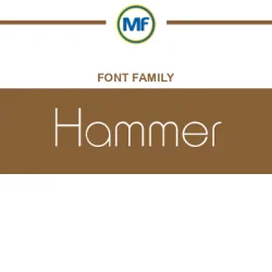 Hammer Thin: Free Font Download | MaisFontes