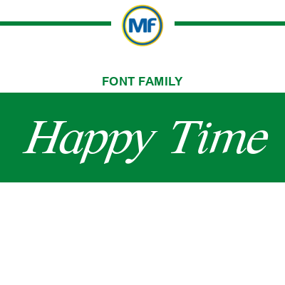 Happy Time Font Family: Free Download | MaisFontes