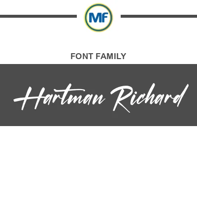 Hartman Richard Font Family: Download Free | MaisFontes