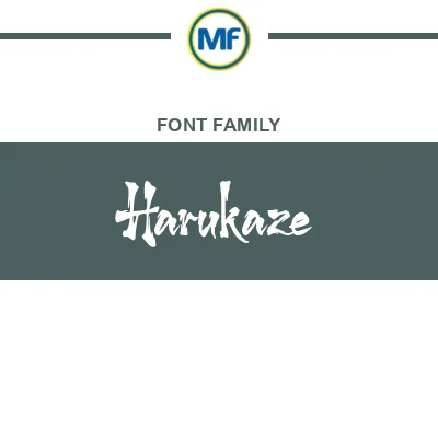 Harukaze Font Family: Free Download | MaisFontes