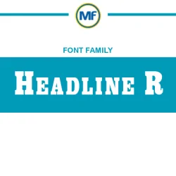 Headline R Outline: Free Font Download | MaisFontes