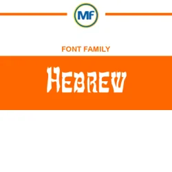 Hebrew Bold: Free Font Download | MaisFontes