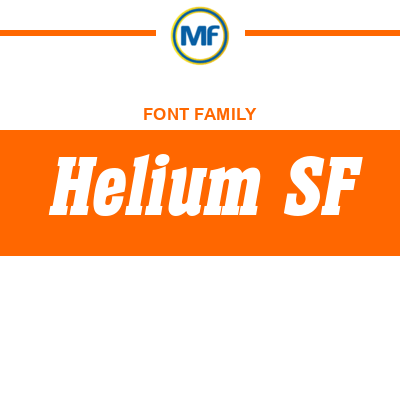 Helium SF Font Family: Download Free | MaisFontes
