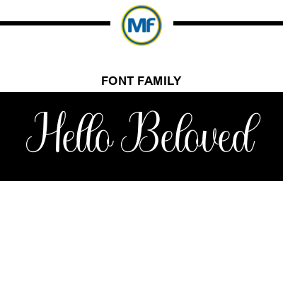 Hello Beloved Font Family: Download Free | MaisFontes