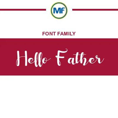 Hello Father Font Family: Download Free | MaisFontes