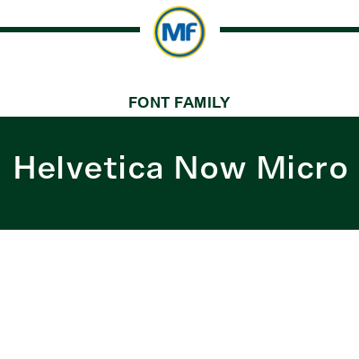 Helvetica Now Micro Font Family: Free Download | MaisFontes