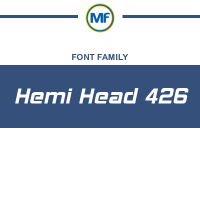 Hemi Head 426 Font Family: Download Free | MaisFontes