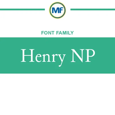 Henry NP Font Family: Download Free | MaisFontes
