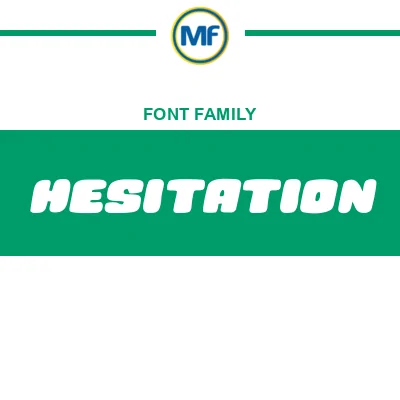 Hesitation Font Family: Download Free | MaisFontes