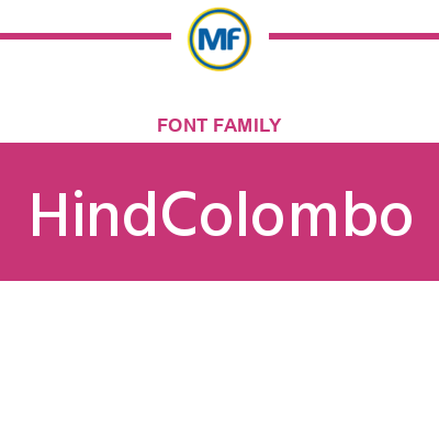 Hind Colombo Font Family: Free Download | MaisFontes