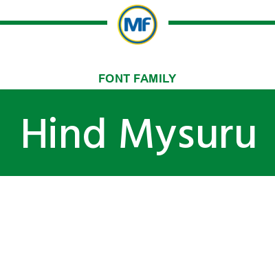 Hind Mysuru Font Family: Download Free | MaisFontes