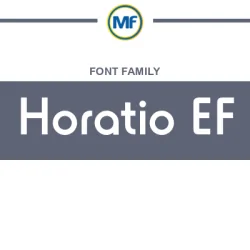 Horatio EF Bold Font: Free Download | MaisFontes