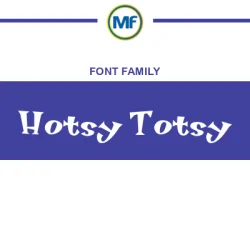 HotsyTotsy Bold MvB: Free Font Download | MaisFontes