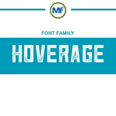 Hoverage Font Family: Download Free | MaisFontes
