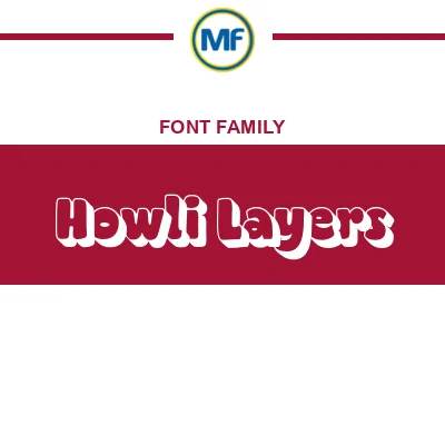 Howli Layers Font Family: Download Free | MaisFontes