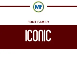 Iconic Bold: Free Font Download | MaisFontes