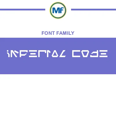 Imperial Code Font Family: Download Free | MaisFontes