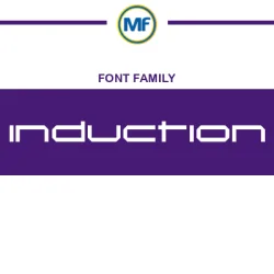 Induction: Free Font Download | MaisFontes