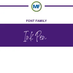 Ink Pen: Free Font Download | MaisFontes
