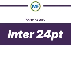 Inter 24pt Regular: Download Free Font | MaisFontes