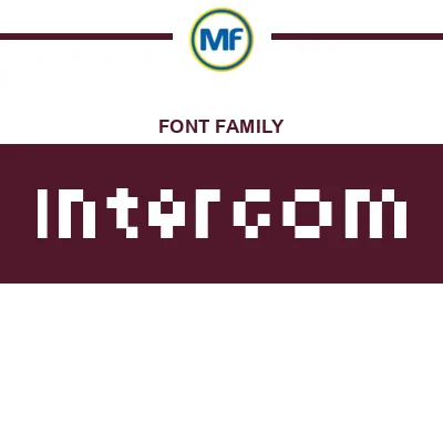 Intercom Font Family: Download Free | MaisFontes