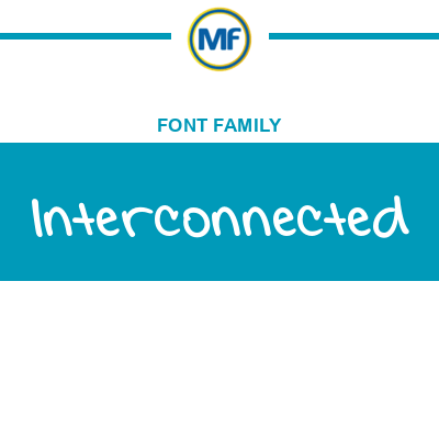 Interconnected Font Family: Download Free | MaisFontes