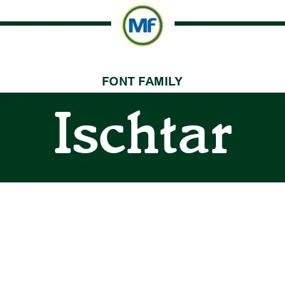 Ischtar Font Family: Download Free | MaisFontes