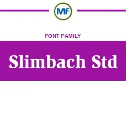 ITC Slimbach Std Black Italic Font: Free Download | MaisFontes