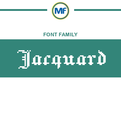 Jacquard Font Family: Download Free (Google Fonts) | MaisFontes