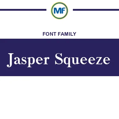 Jasper Squeeze Font Family: Download Free | MaisFontes