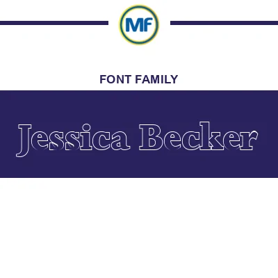Jessica Becker Font Family: Download Free | MaisFontes