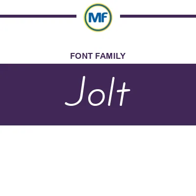 Jolt Font Family: Download Free | MaisFontes