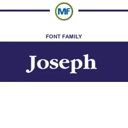 Joseph Bold: Free Font Download | MaisFontes