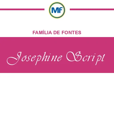 Josephine Script Família de Fontes: Baixe Grátis | MaisFontes