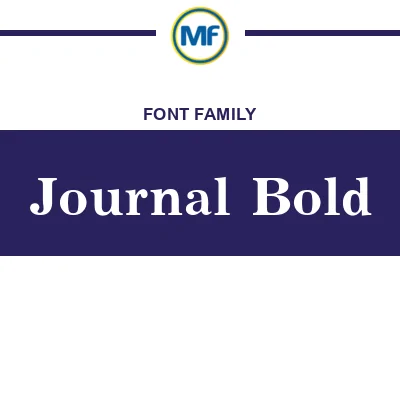 Journal Bold Font Family: Download Free | MaisFontes