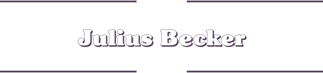 Julius Becker Heavy Font: Free Download | MaisFontes