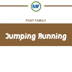 Jumping Running Bold: Free Font Download | MaisFontes