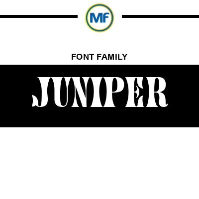 Juniper Font Family: Download Free | MaisFontes