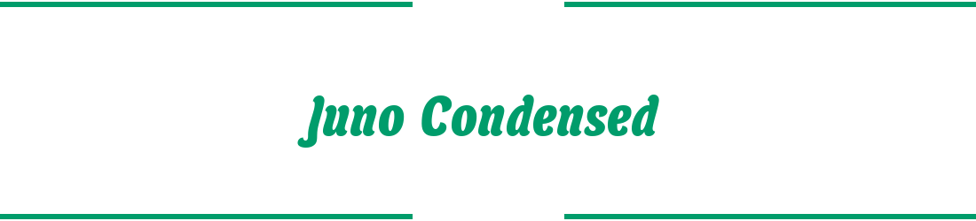 Juno Condensed Bold: Free Font Download | MaisFontes