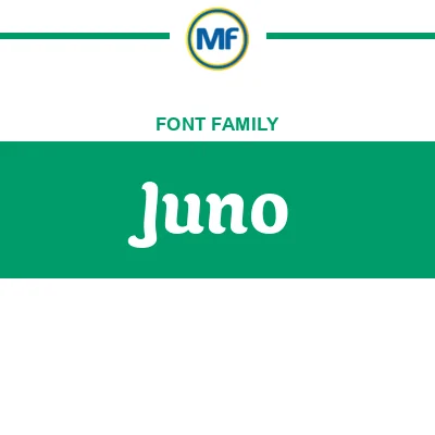 Juno Font Family: Free Download | MaisFontes