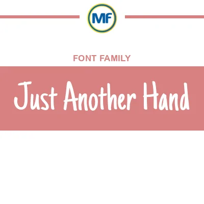 Just Another Hand Font Family: Download Free (Google Fonts) | MaisFontes