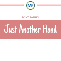Just Another Hand Bold: Free Font Download | MaisFontes