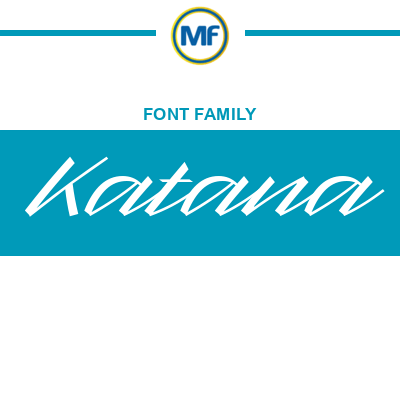 Katana Font Family: Download Free | MaisFontes